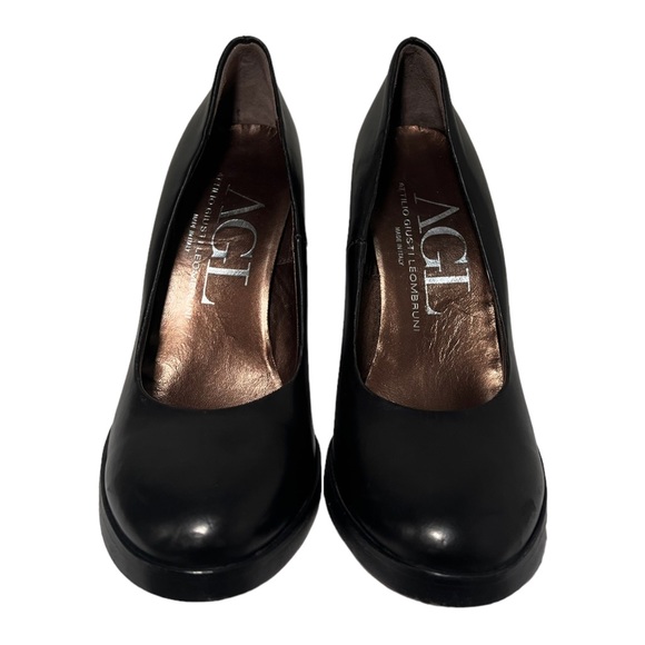 Agl | Shoes | Agl Sexy Glass Pumps Genuine Leather | Poshmark